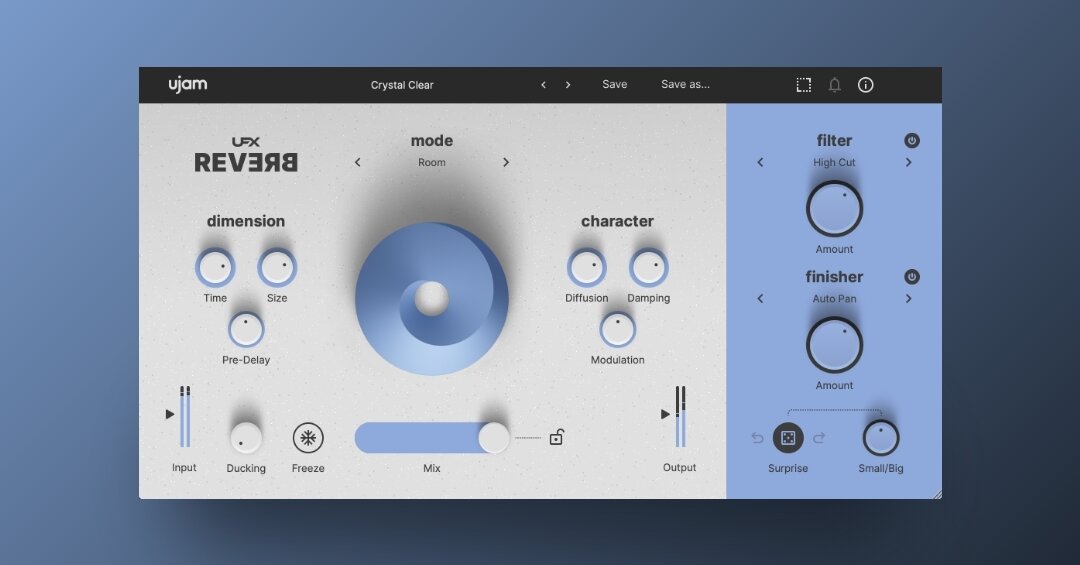 UFX REVERB | Reverb Effects Plug-in