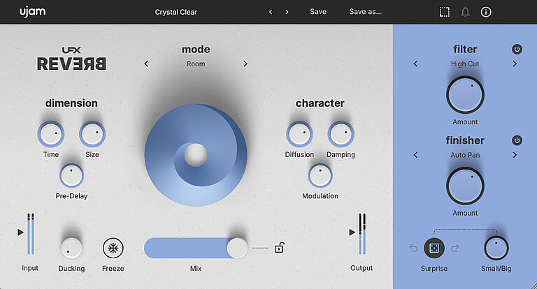 UFX REVERB | Reverb Effects Plug-in