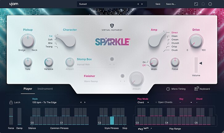 Virtual Guitarist SPARKLE | Catchy Electric Rhythm Guitar