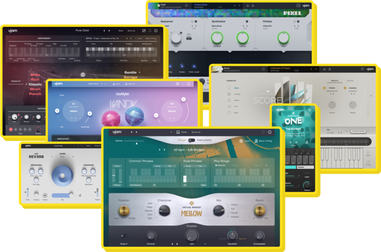 UJAM Products | Virtual Instruments & Effect Plug-ins