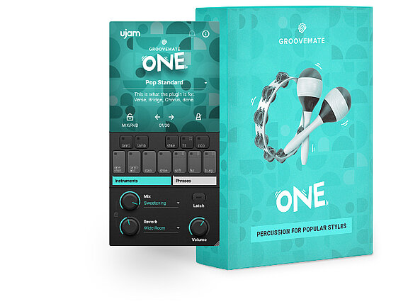 Groovemate ONE | Groovy Percussion Plug-in | UJAM