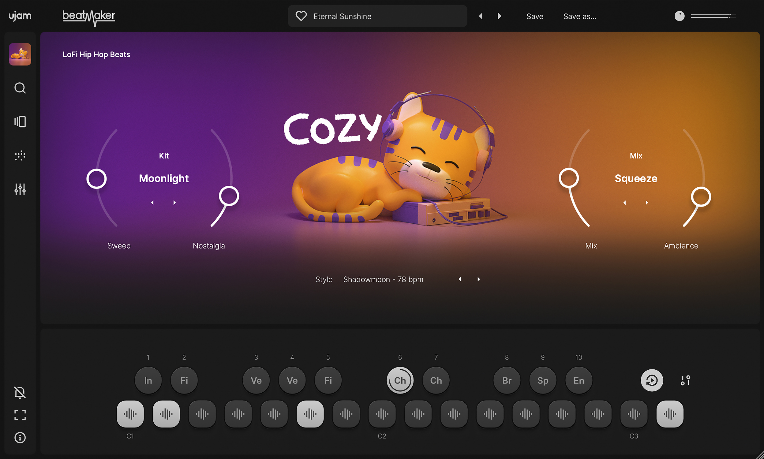 Beatmaker COZY | LoFi Hip Hop Beats Plug-in